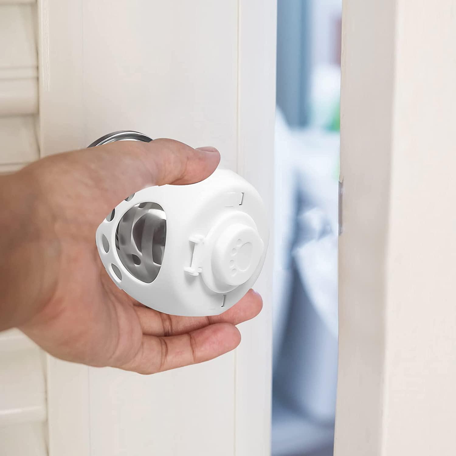 Child Safety Door Knob Covers - 8 Pack | Upgraded Design Childproof ...