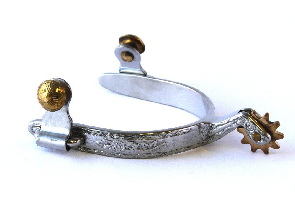 Colorado Saddlery Women's Desert Rose Spur - Stainless Steel | Buy Now ...
