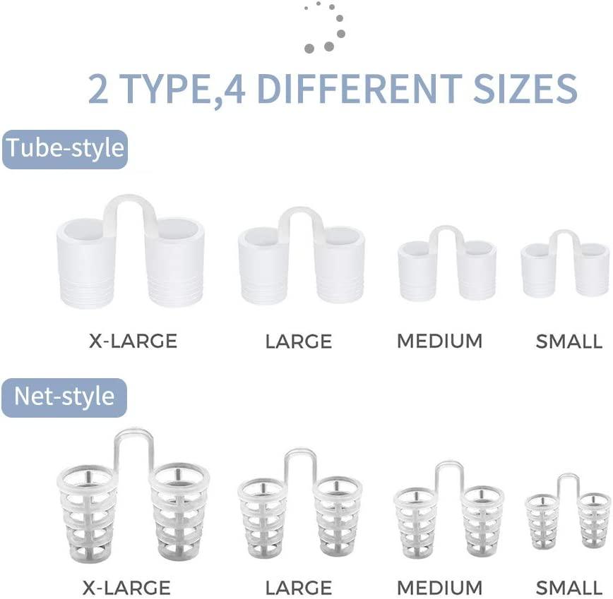 8 Pack Nose Vents - Anti Snoring Nasal Dilator for Breathing Relief ...