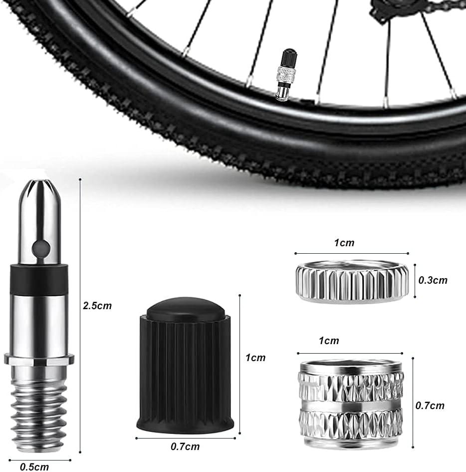 Shop Tona Bicycle Valve Flash Replacement Set - 24 Parts Dunlop Inserts ...