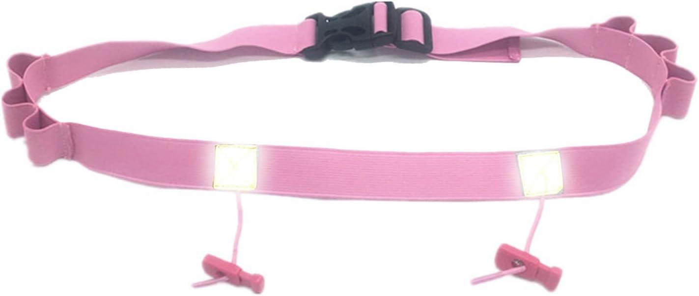 Premium Running Number Belt with Gel Reflex Strips Ideal for Cycling ...