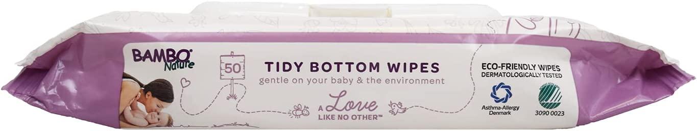 Buy Bambo Nature Eco-Friendly Baby Wipes - Tidy Bottoms, 50 Count | Buy ...