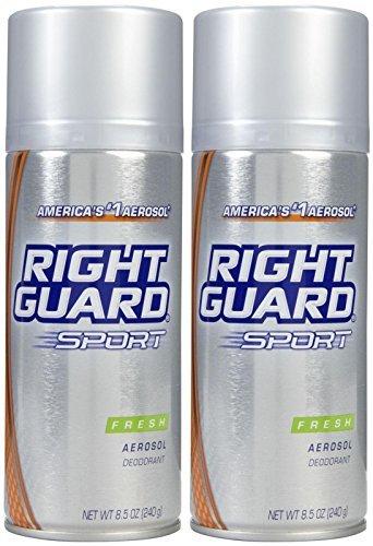 Right Guard Sport Aerosol Deodorant 8.5 oz - 2 Pack | Fresh Scent