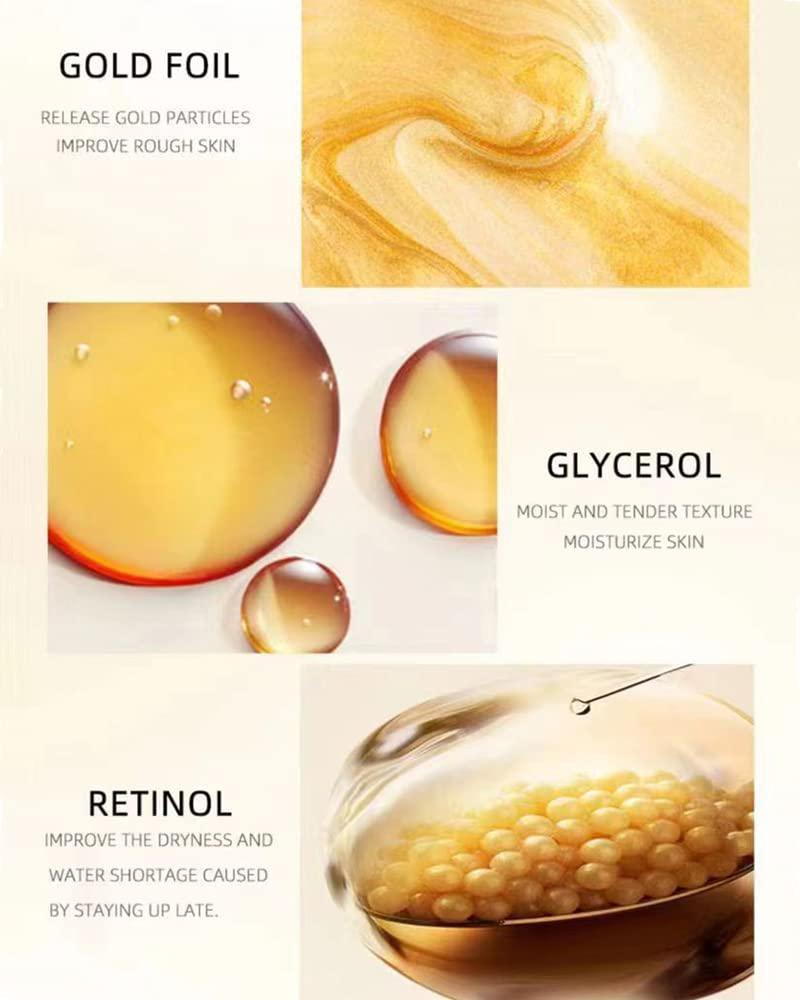 Retinol Snake Venom Gold Mask 100g - Anti-Aging Face Mask for Flawless ...