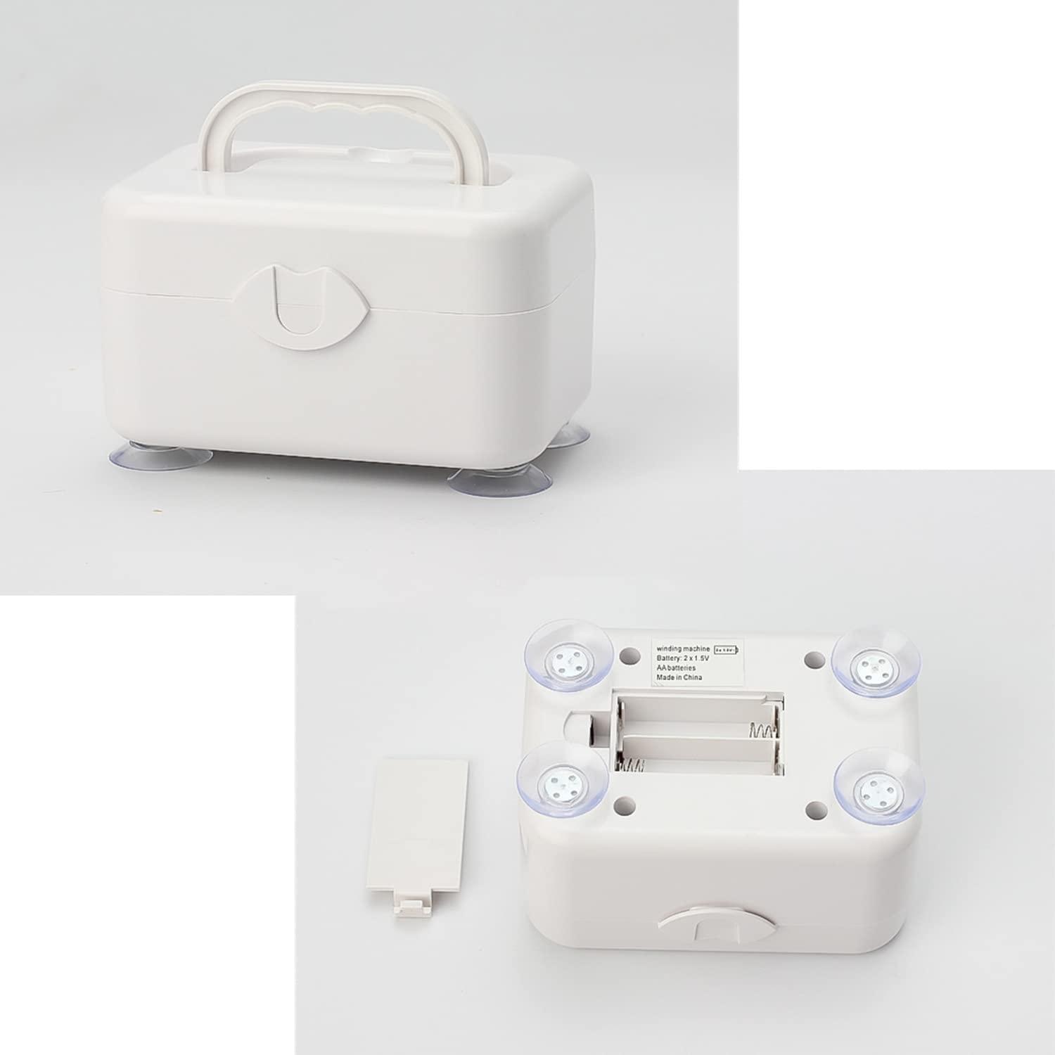 Portable Automatic Bobbin Winder with 25 Plastic Bobbins for Sewing ...