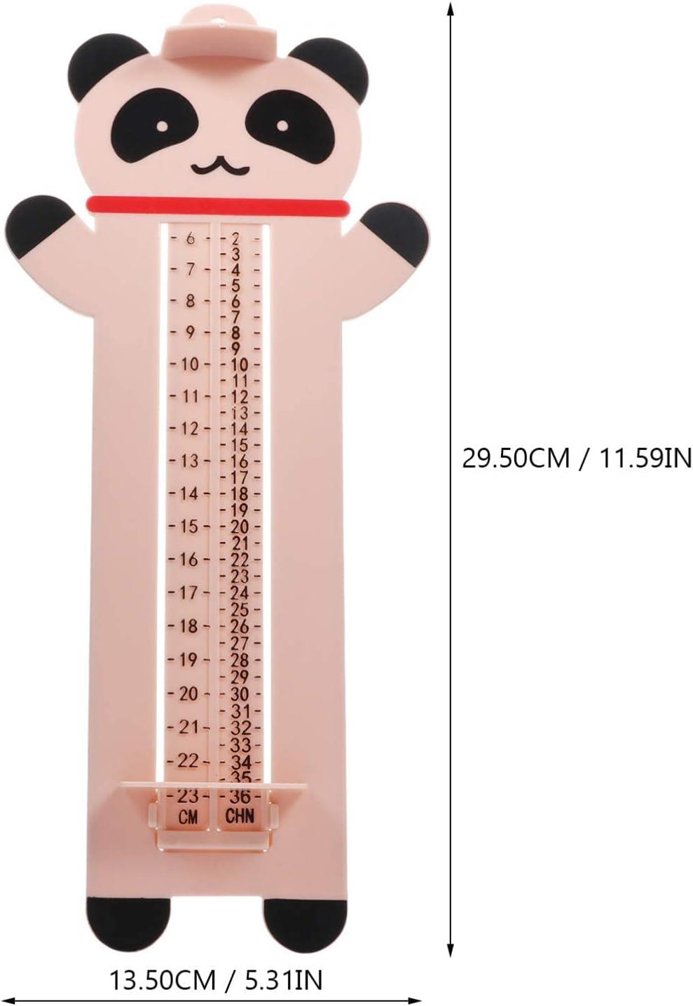 Jojofuny Panda Foot Measuring Device | Professional Infant Shoe Sizer ...