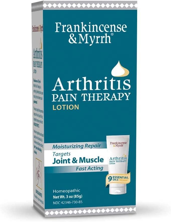 Frankincense & Myrrh Arthritis Pain Therapy Lotion - Fast Acting Relief ...