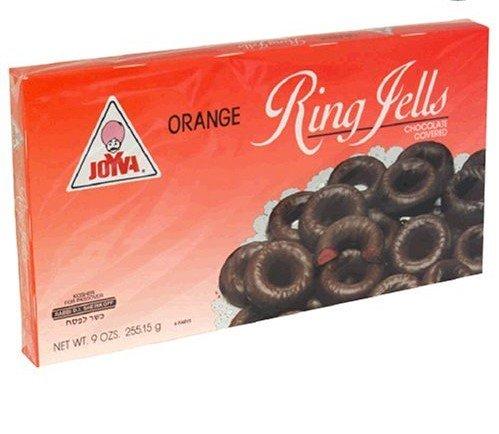 Joyva Orange Jelly Rings 9-Ounce Pack - Kosher for Passover | Buy Now ...