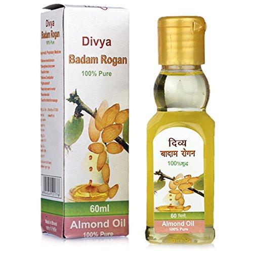 Baba Ramdev Patanjali Divya Badam Rogan 60 ml - Premium Almond Oil for ...