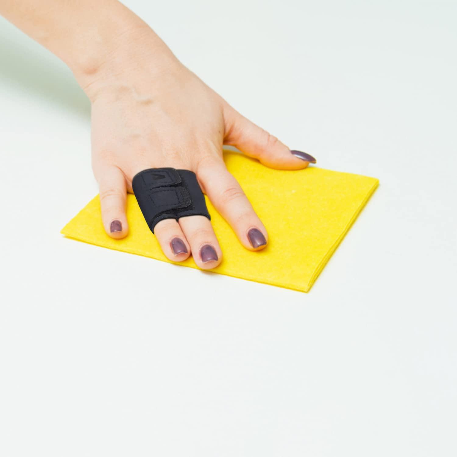 VerteLife 2 pieces Finger Splint Breathable Finger Buddy Wraps Finger ...