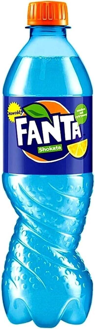 Fanta Blue Shokata 12 x 500ml UK | Buy Now with Express International ...