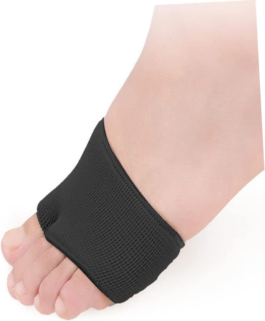 Heel Cushioning Pads & Metatarsal Sleeve Set for Hallux Valgus & Bunion ...