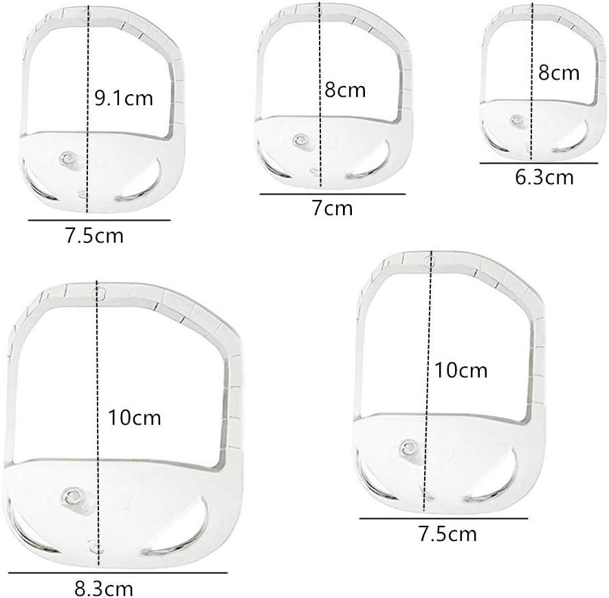 5 Sizes Set Goatee Beard Shaper Beard Styling Template Beard Shaping ...