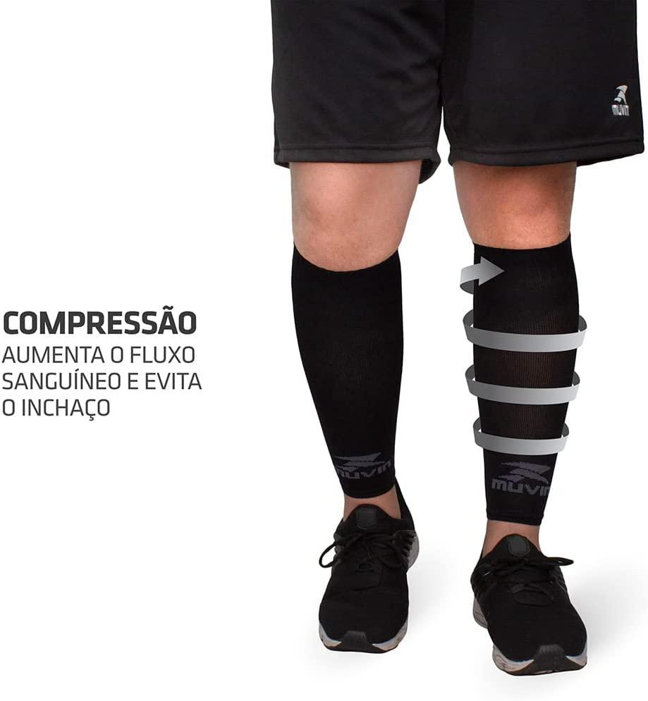 Muvin Solid Calf Compression Sleeves for Men & Women - Shin Splints ...