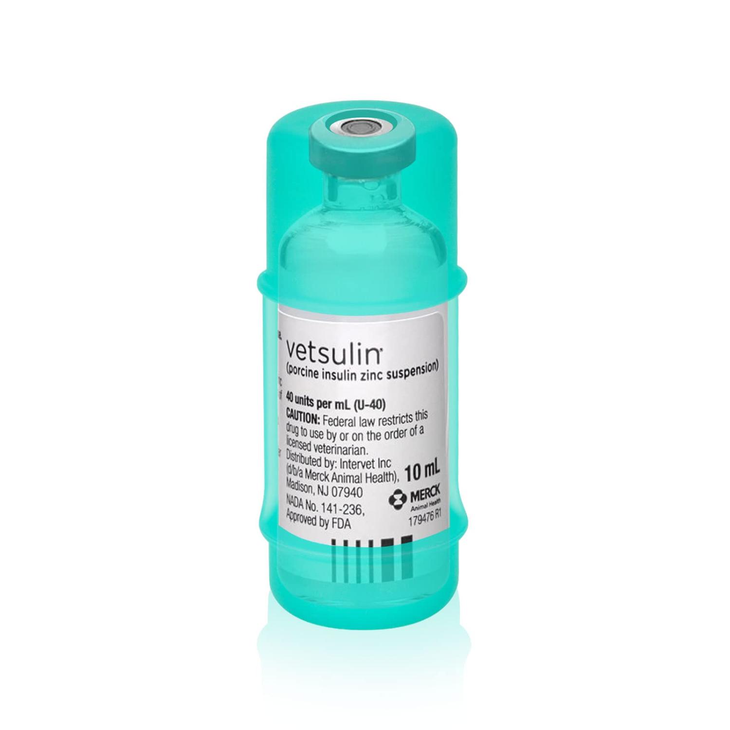iGuerburn Tall Insulin Vial Protector for 10ML Vials - Green | Silicone ...
