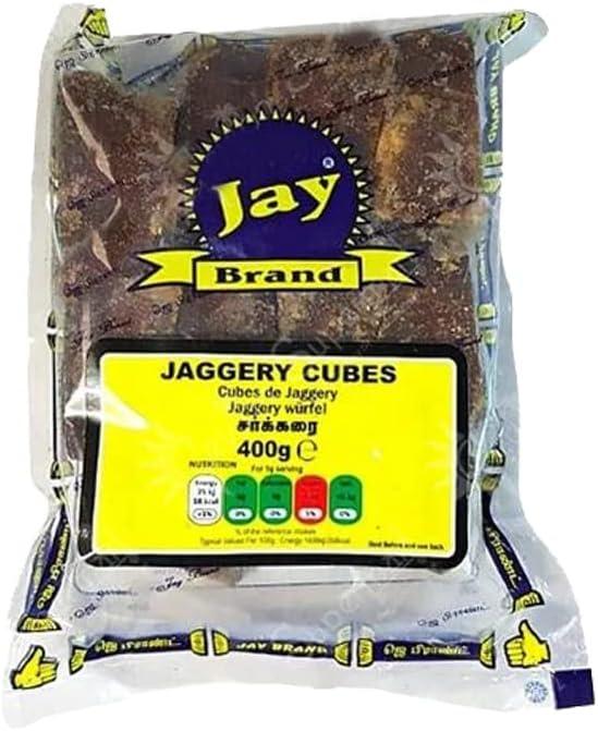 Jay Brand Jaggery Cubes | 350G | White Jaggery | Natural Sweetener | No ...