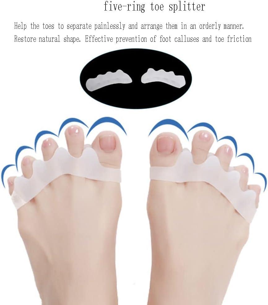 5-Hole Toe Separator & Stretcher for Hallux Valgus Correction - Prevent ...