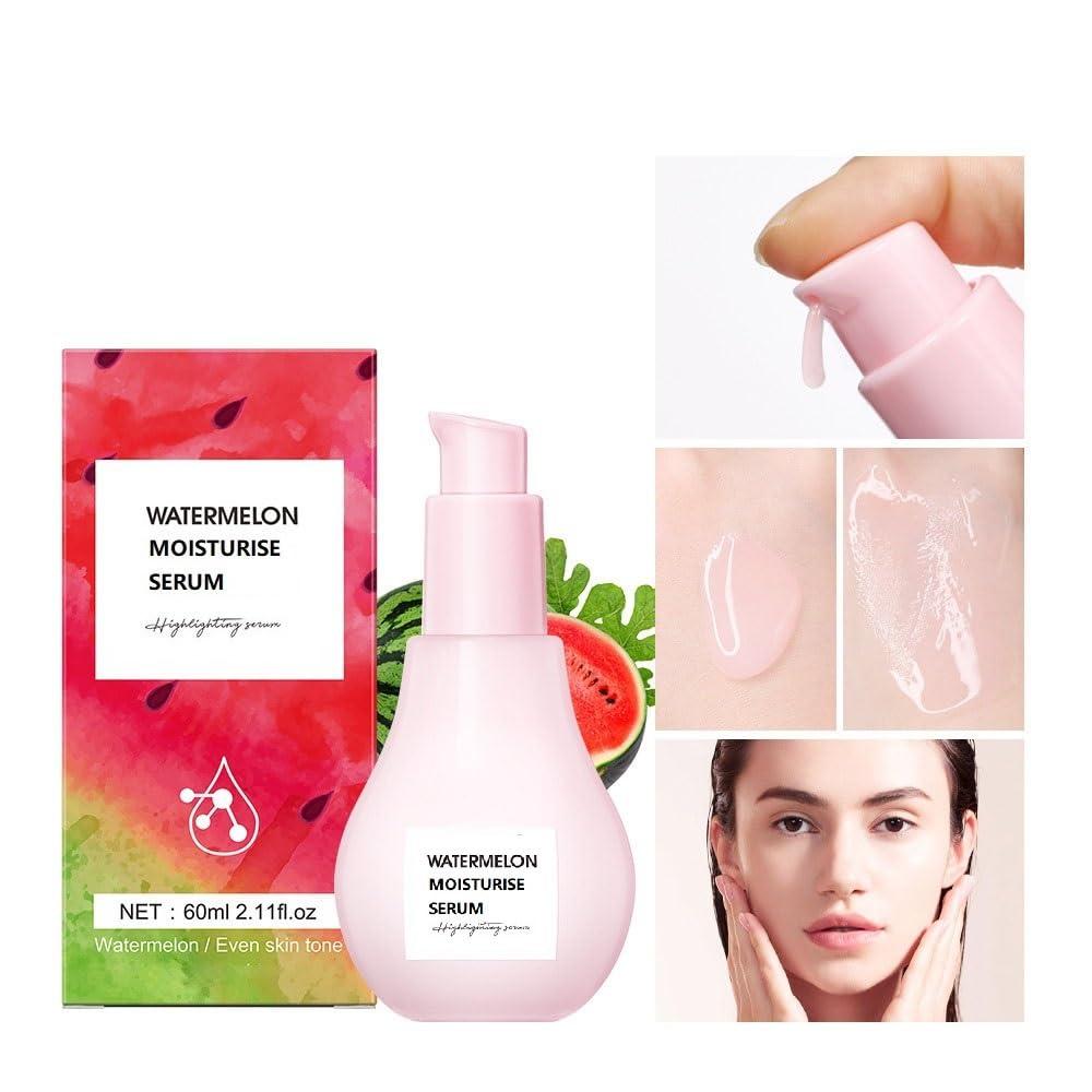 Watermelon Moisturizer Serum - Hydrating Glow Facial Primer | 1PCS ...