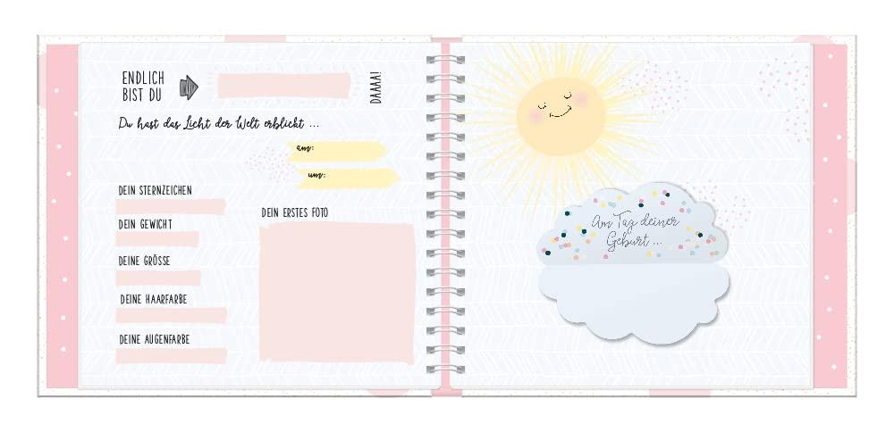 My First Year Baby Album for Girls | Capture Beautiful Moments ...