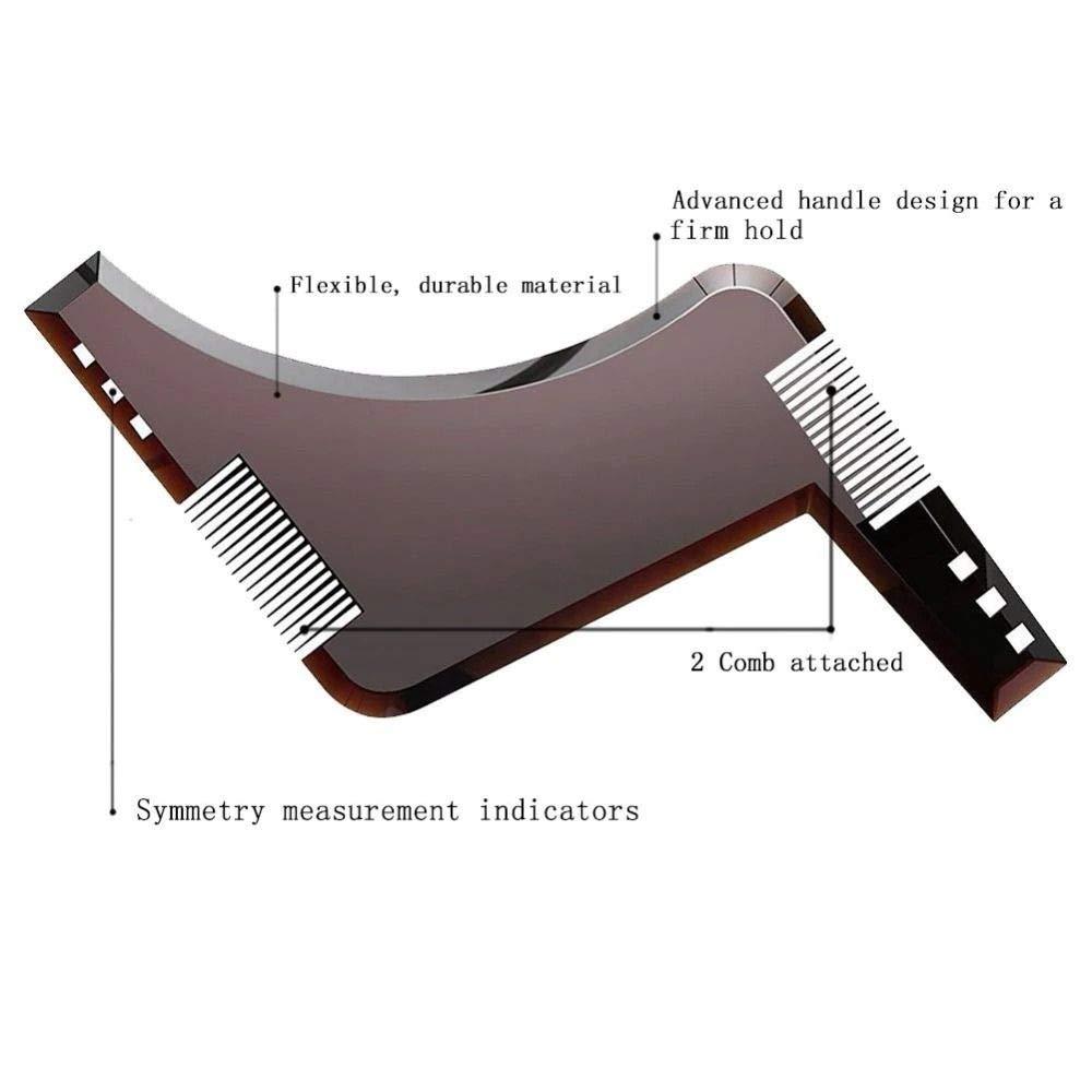 Goatee Beard Shaper Outliner Template for Men, Goatee & Beard Trimming ...