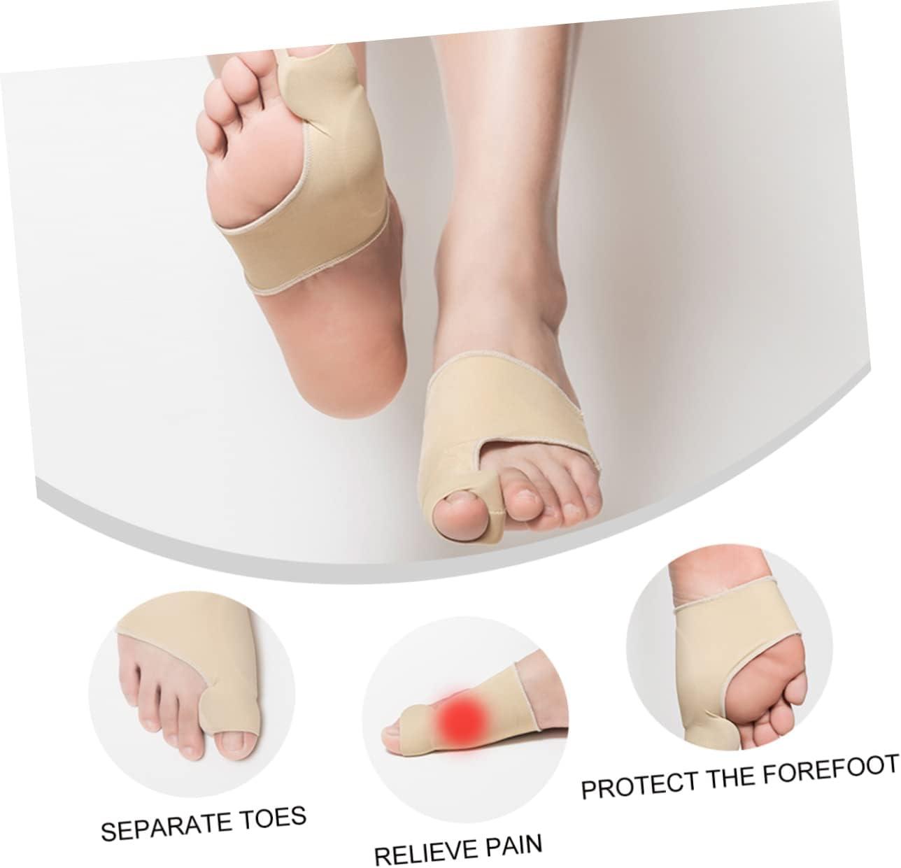 Healeved 6-Piece Toe Nail & Bunion Protector Set - Pedicure Stand ...