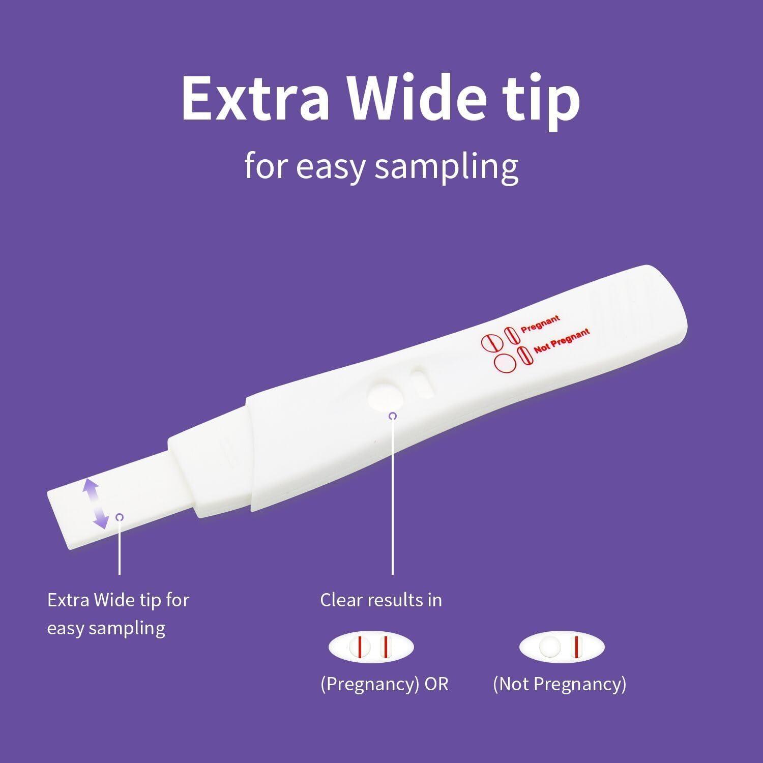 Zioxx One Step Pregnancy Test Early Result hCG Midstream Test Kits ...