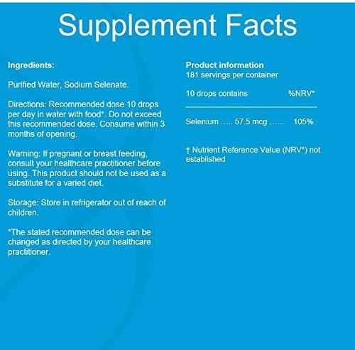 Ionic Selenium Supplement 100ml | Sodium Selenate Formula | Easy-to ...