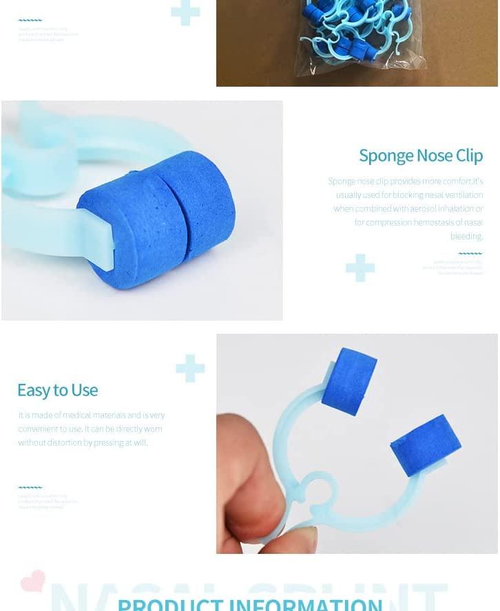 Stop Nosebleeds - 3 Pack Epistaxis Nasal Clip Treatment