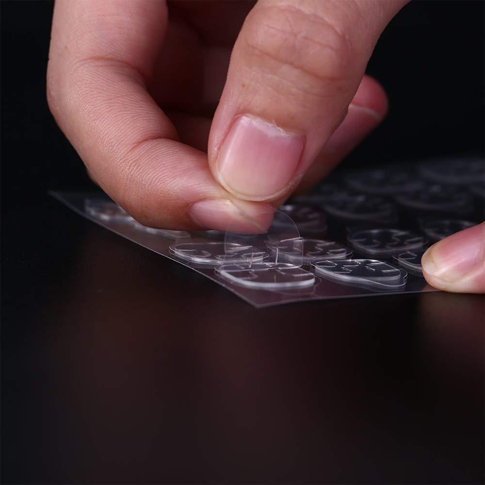 EBANKU 50Sheets Nail Adhesive Tabs - 1200Pcs Double-Sided Nail Glue ...