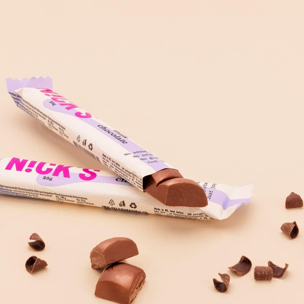 NICKS Chocolate Mix Box Keto Snack Bars No Added Sugar Gluten Free ...