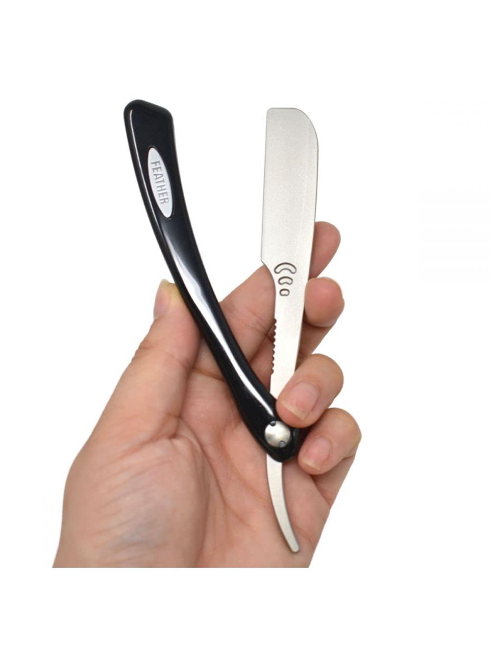 Feather Artist Club SR Disposable Razor - Bladeless & Black | Premium ...