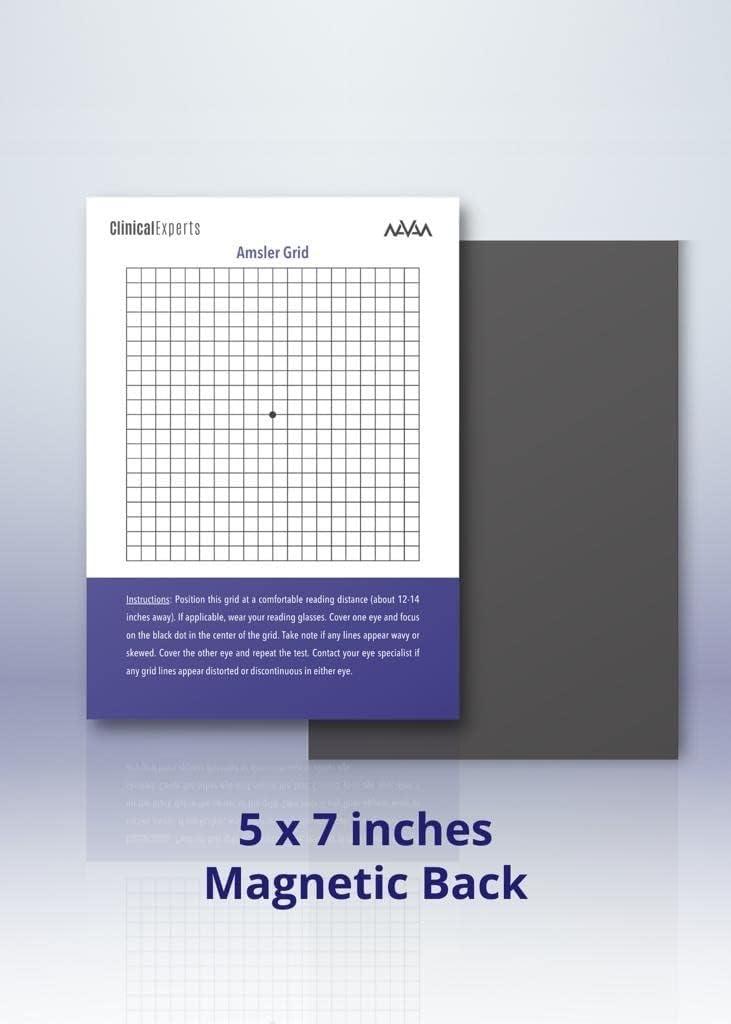 Amsler Eye Grid for Daily Macular Degeneration and Glaucoma Screening ...