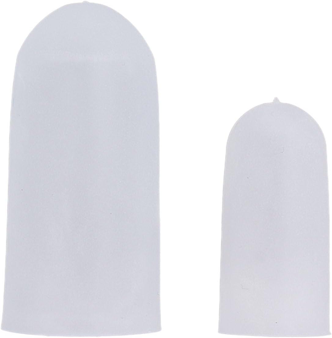 10 Pairs Soft Silicone Toe Protector Guards for Blisters Calluses Corns ...