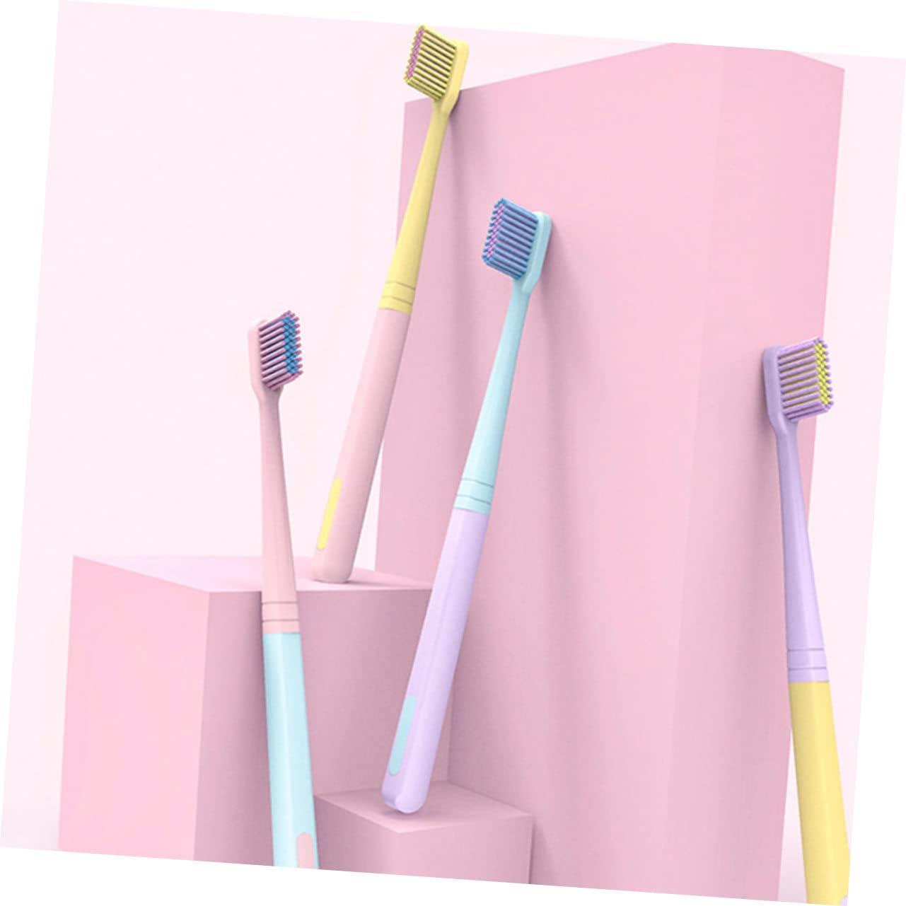 Buy Minkissy 8-Pack Ice Cream Toothbrushes for Sensitive Gums | Adult ...