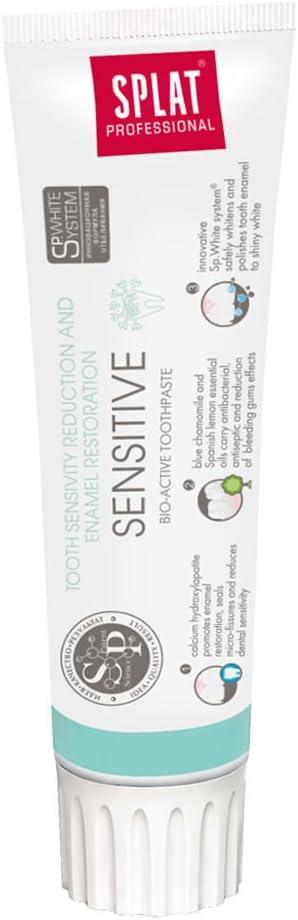 Splat Sensitive Bioactive Toothpaste - Gentle Care for Sensitive Teeth ...