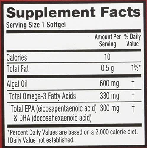 Schiff MegaRed Advanced Omega-3 Algae Oil - 50 Softgels | Heart Health ...