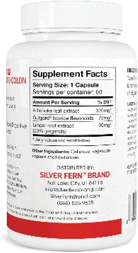 GI Relief Herbal Supplement - Reduce Gastrointestinal Discomfort, Acid ...