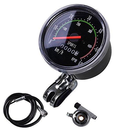 Classic Analog Bike Speedometer & Odometer for 24-27.5 Bicycle ...