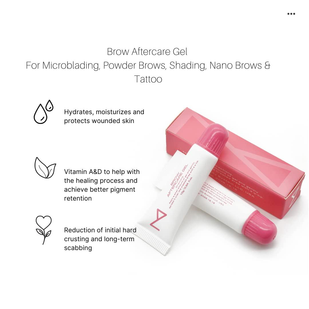 M - PACK OF 25 Brow Eyebrows Aftercare Gel Ointment For Microblading ...