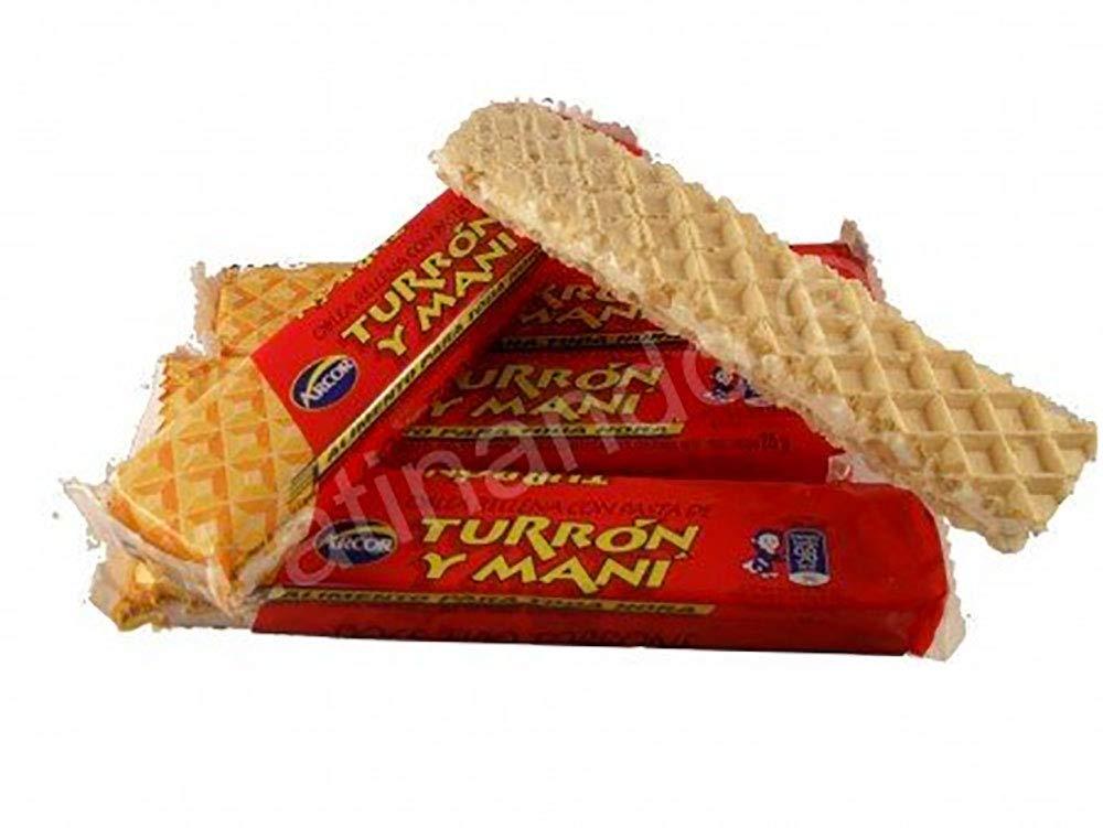 Delicious Arcor Turron & Mani 10 Wafer Treats - Buy Now! | Buy Now with ...