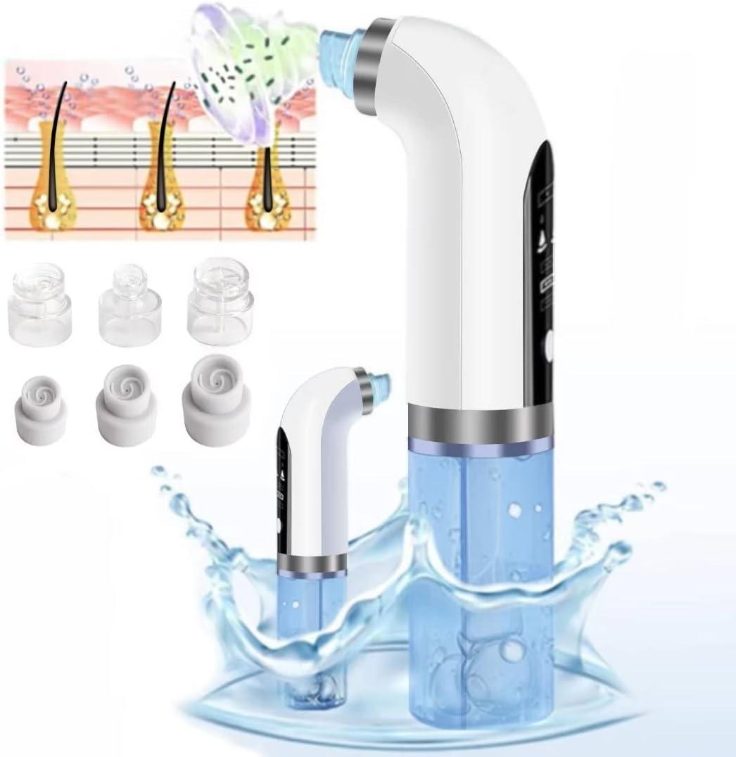 Hydrafacial Pore Vacuum Blackhead Remover | Pimple Extractor Tool with ...
