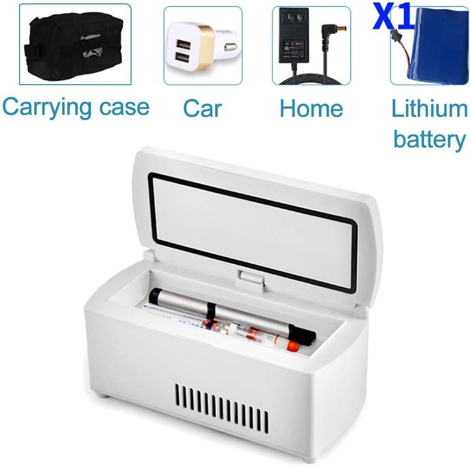 RZM Mini Fridge Insulin Cooler Travel Case 2-8 Degree Portable Insulin ...