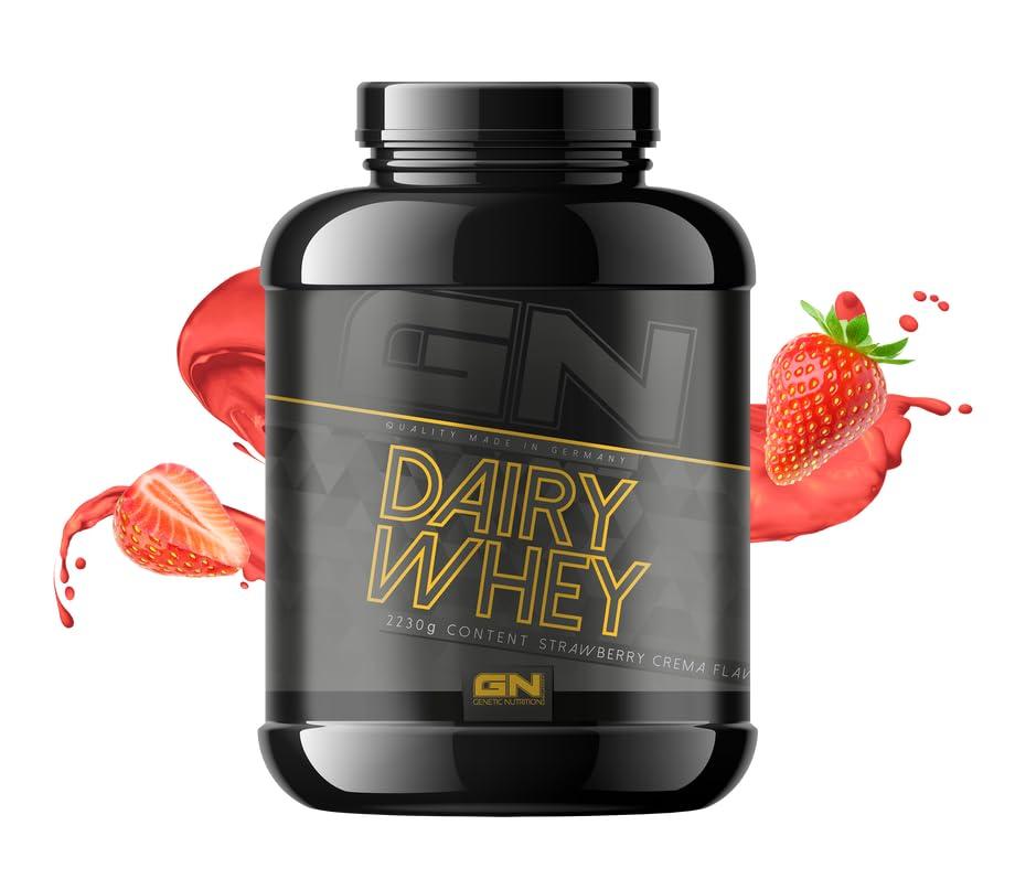 GN Laboratories 100% Dairy Whey Protein Powder 2230g - Strawberry Crema ...