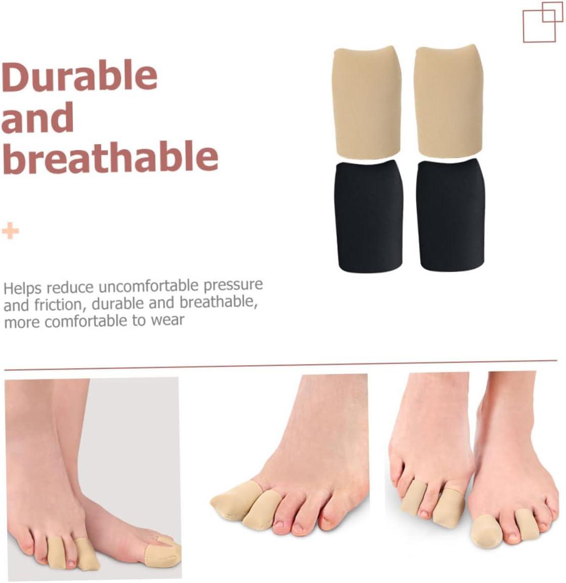 Silicone Toe Covers 2 Pairs - Gel Blister Protectors for Closed Toe ...
