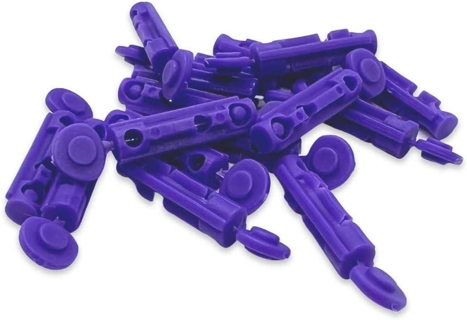 One Step Sterile 30g Safety Lancets - Disposable Twist Top Lancet Pen ...