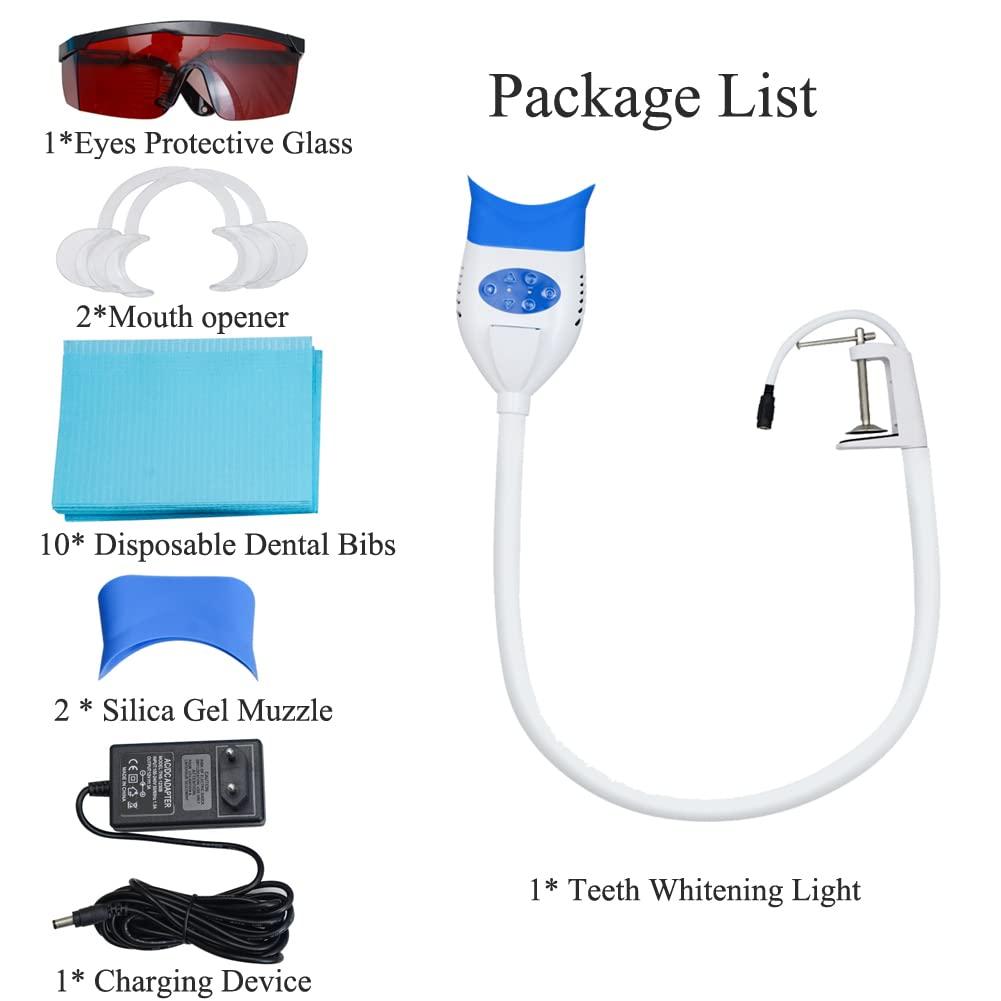 Teeth Whitening Bleaching Lamp | Dental Light Accelerator with Arm ...