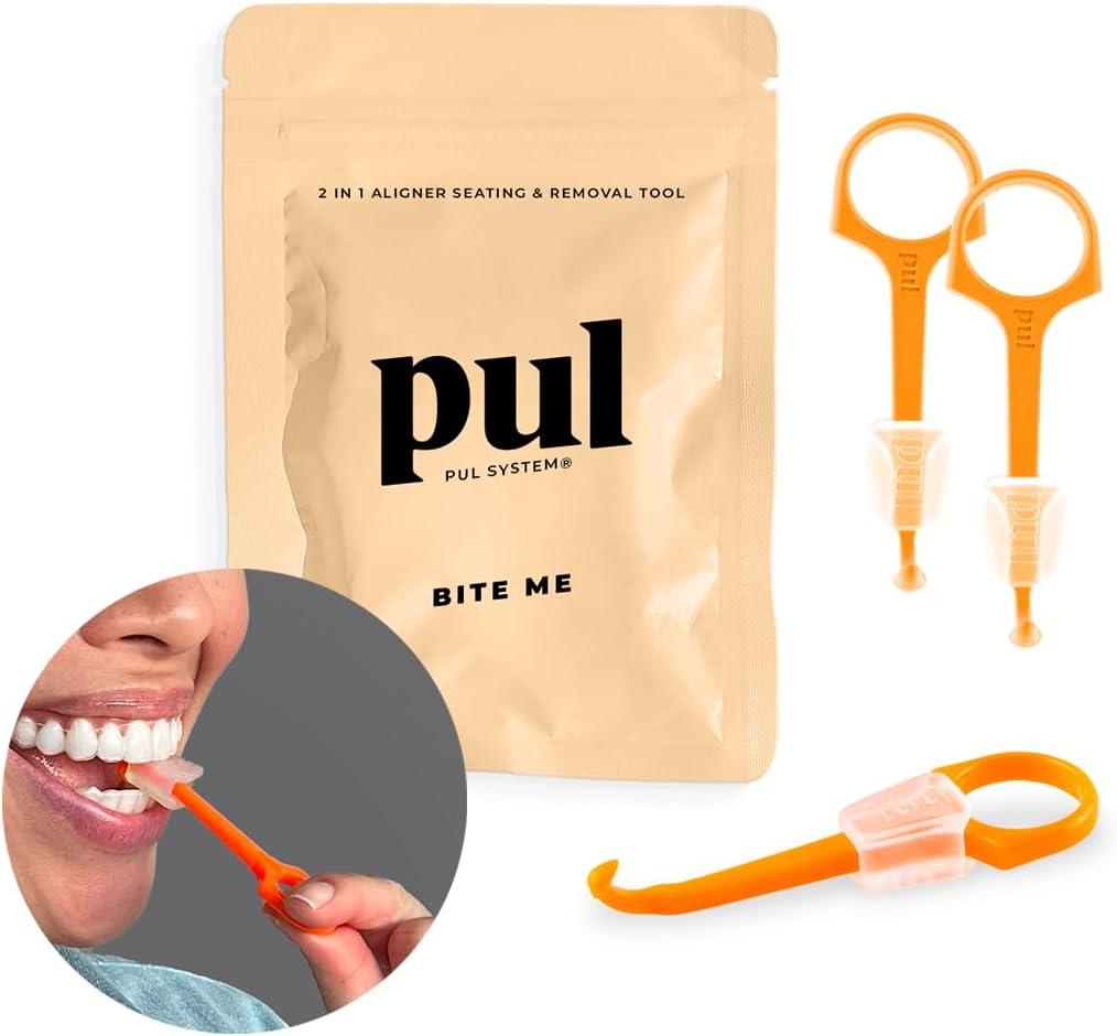 PUL System Aligner Chewies & Remover Tool Combo for Invisalign - 3 ...
