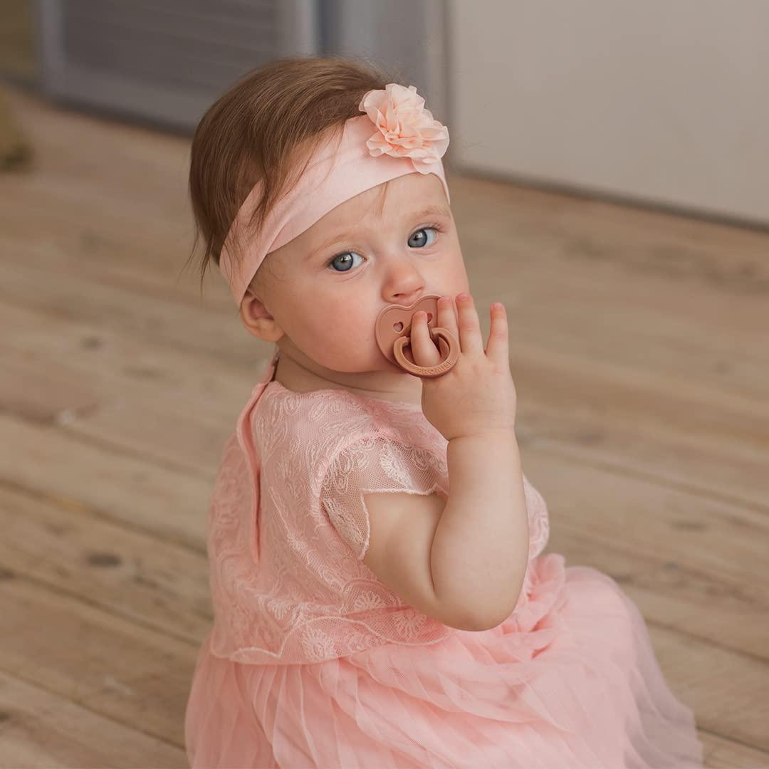 Fromise Silicone Baby Pacifier Smile | BPA-Free | Made in Korea | 6-18 ...