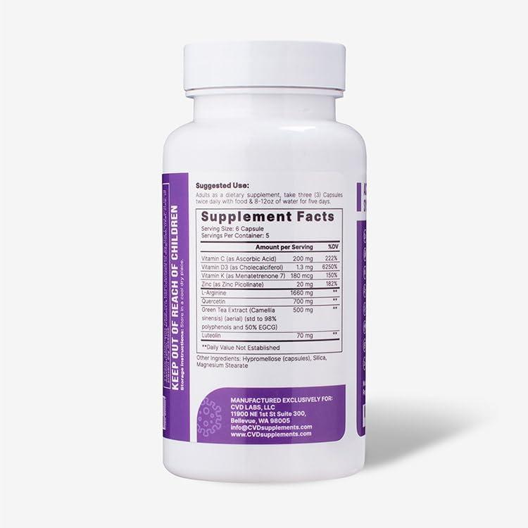 CVD Labs Active Variant Immune Support Supplement with Vitamin D3 ...