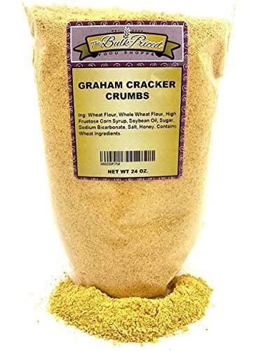 Graham Cracker Crumbs Bulk Size (1.5 lb. Resealable Zip Lock Stand Up ...